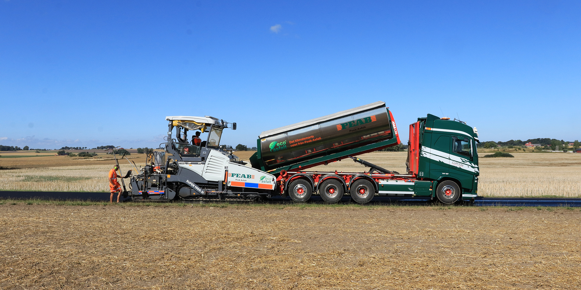 Peab Asfalt ställer ut på Entreprenad Live - Peab Asfalt
